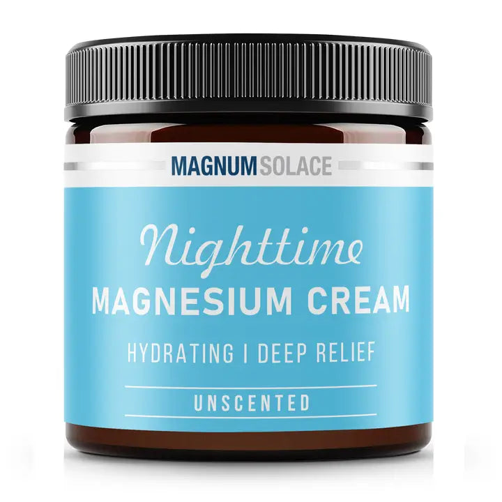 Nighttime Magnesium Creme Unscented – The Tulip Magnolia